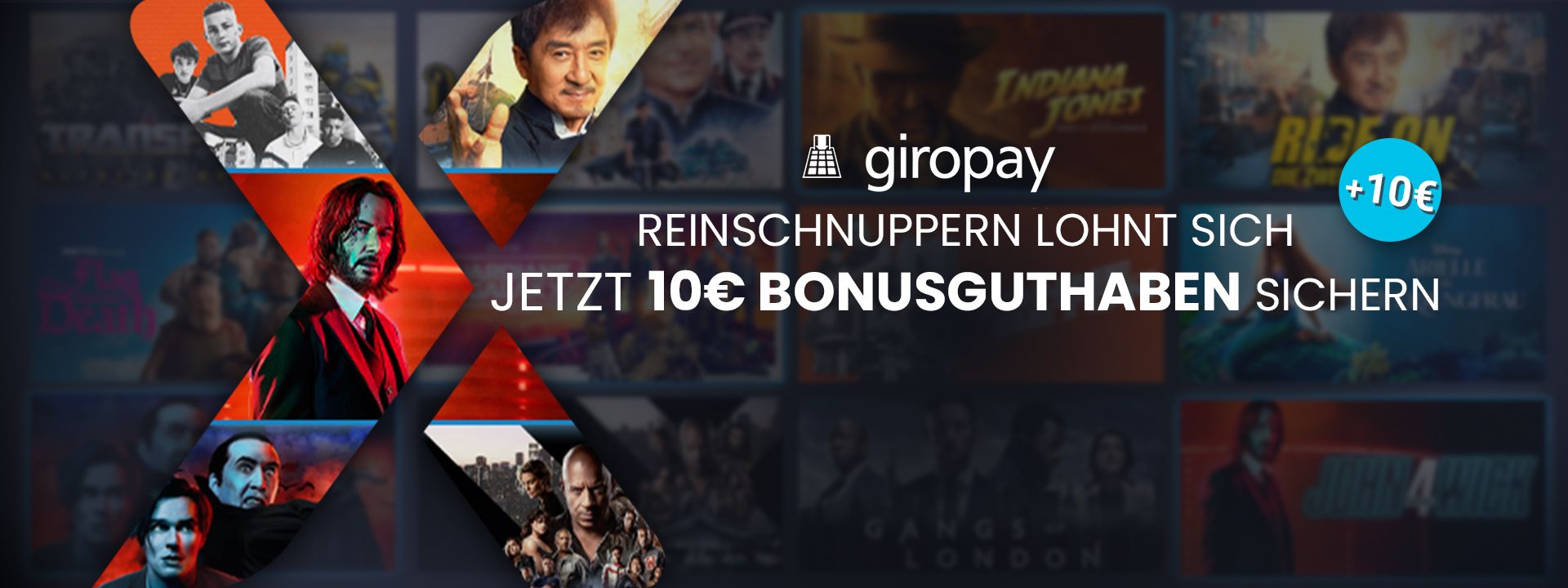 Jetzt mit giropay Bonus-Guthaben sichern | maxdome